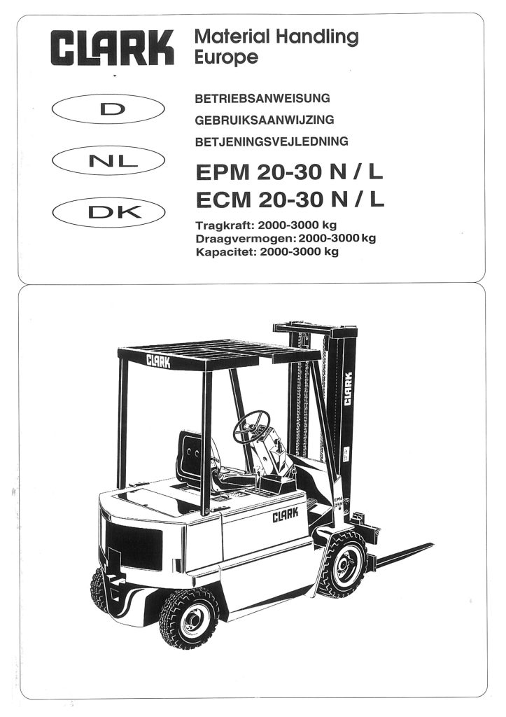 Clark ECM 25 N Electric Forklift - Forkify
