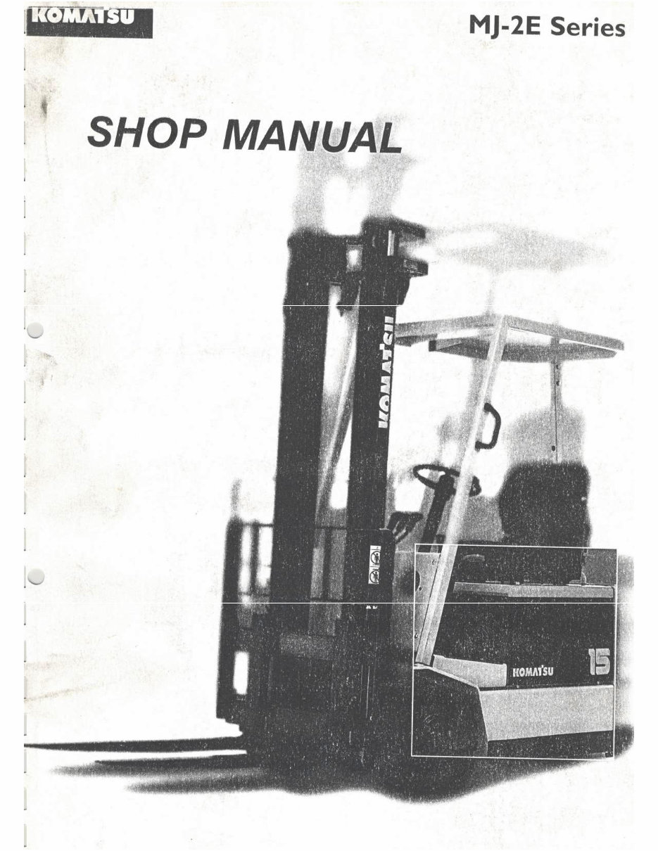 Komatsu FB 13 MJ 2 E Electric Forklift - Forkify